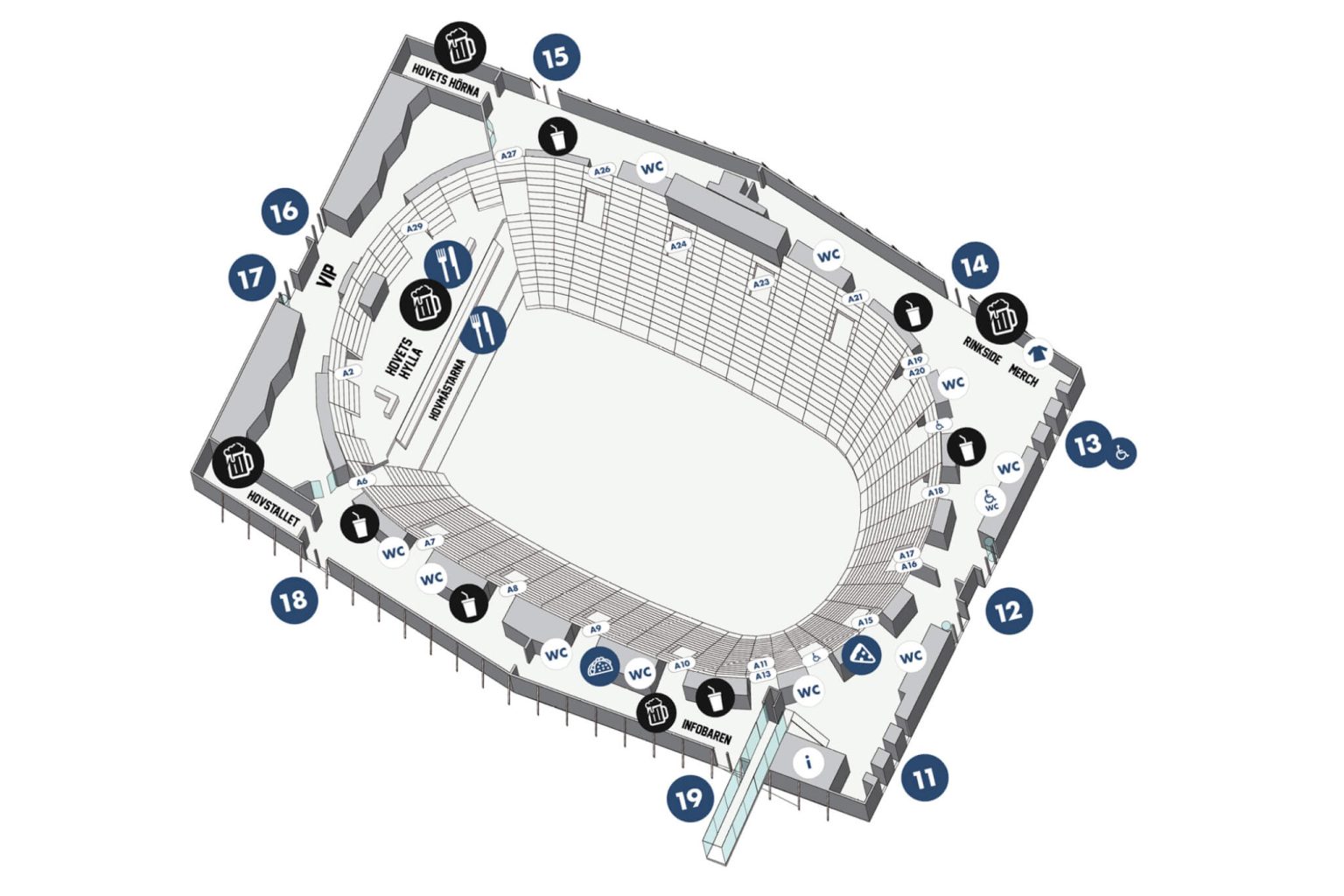Your visit - Hovet Arena